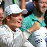 Nico Rosberg e Lewis Hamilton após o Grande Prêmio do Brasil de F1 de 2014 - LaF1