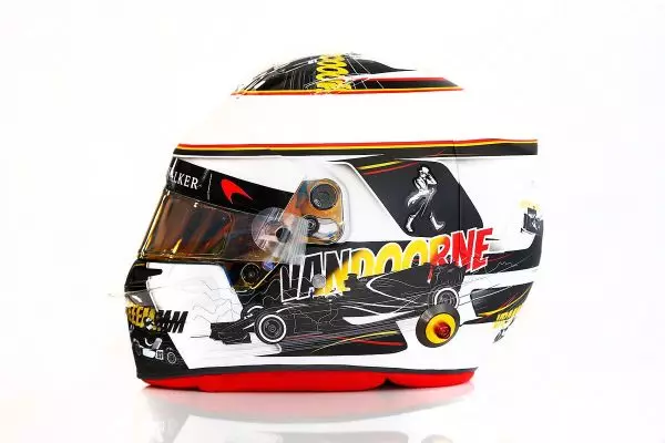 Vandoorne, evindeki ilk GP'sinde kask takdim etti 82399_2