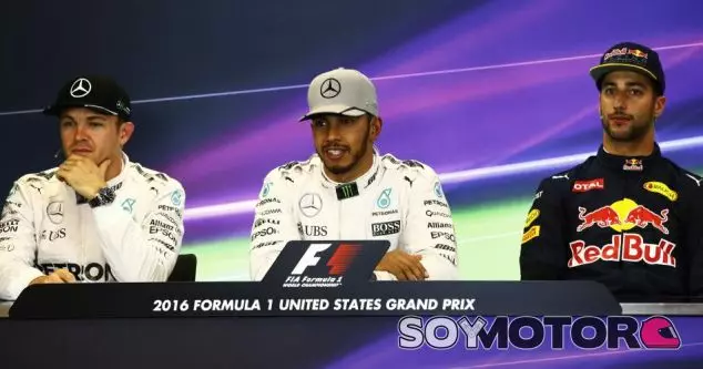 United States GP F1 2016 press conference: Sabado