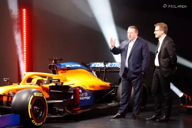 Прэзентацыя McLaren MCL35