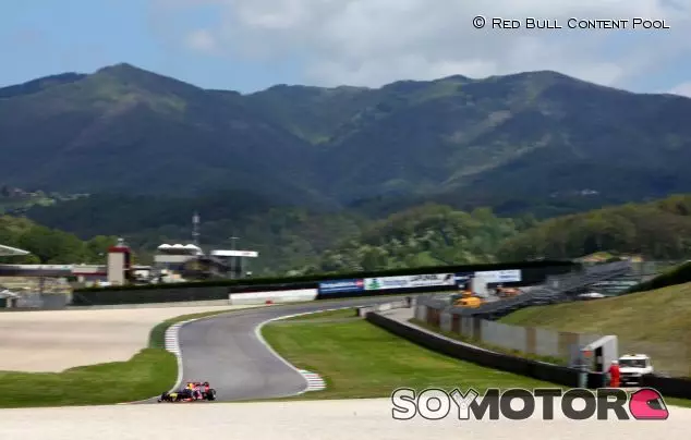 Sebastian Vettel di tes Mugello 2012 - LaF1