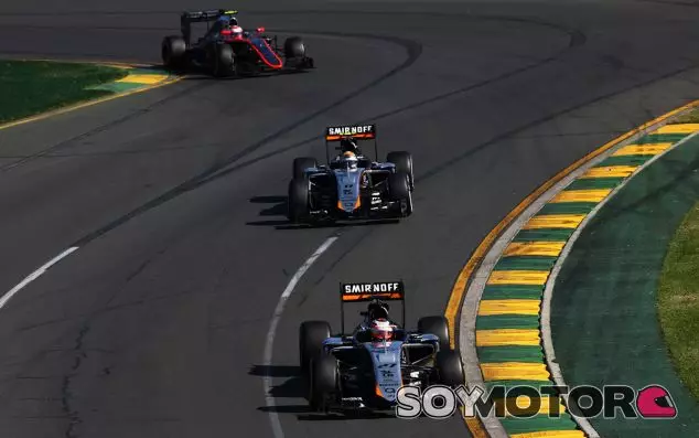 Dua Force India ngagolér payuneun Button's McLaren - LaF1.es