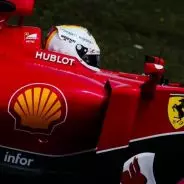 Sebastian Vettel sareng SF15-T di Shanghai - LaF1