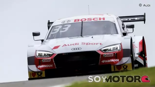 Dominasi ngina Audi ing Brands Hatch kanthi menang Rast