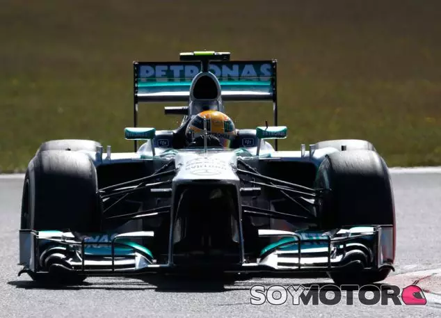 Lewis Hamilton na W04 yake huko Korea - LaF1