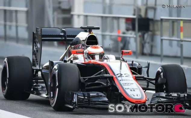 Jenson Button yn Jerez testen - LaF1