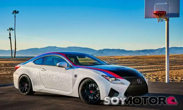 Din hija l-Lexus RC-F li kull fan tal-baskitbol jixtieq li jkollu - SoyMotor