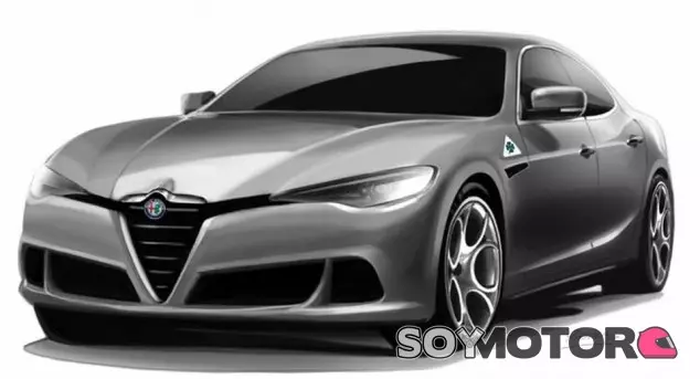 Alfa Romeo Alfetta render by RennaDesign