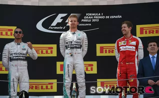 Подиуми Гран При Испания 2015 - LaF1