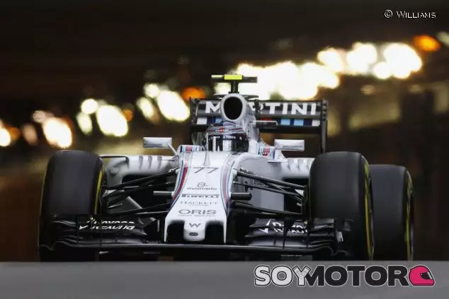 Valtteri Bottas tare da Williams a Monaco - LaF1