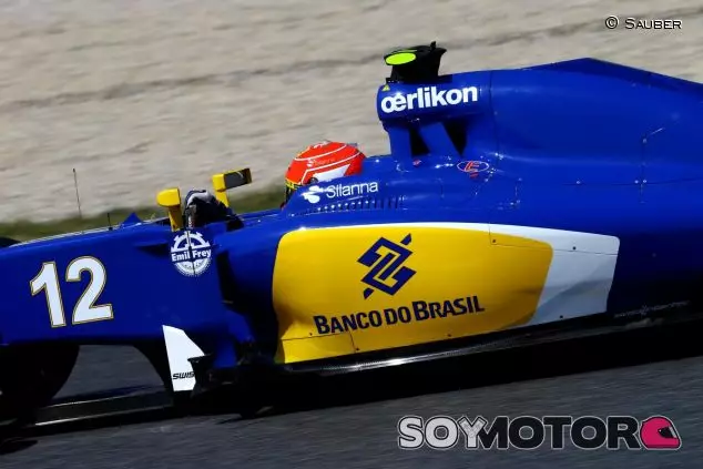 Felipe Nasr avec le C34 - LaF1