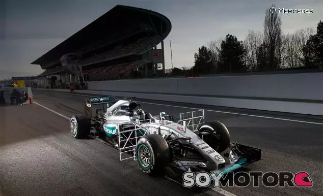 Nico Rosberg ing tes Circuit de Barcelona-Catalunya - LaF1
