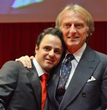 Felipe Massa kun Luca di Montezemolo, ĉe la Ferrari Mondiali Finalo - LaF1