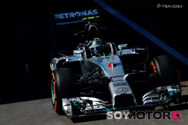 Nico Rosberg la Silverstone - LaF1