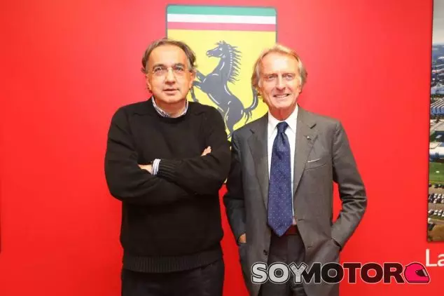 Sergio Marchionne och Luca di Montezemolo - LaF1