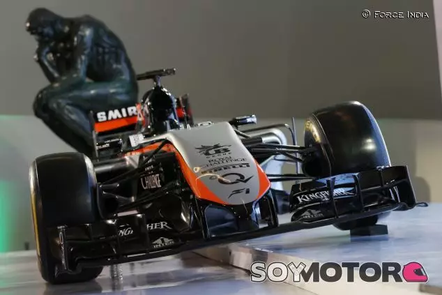 A Force India que presentaron en México - LaF1