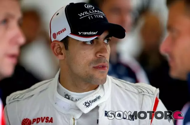 Pastor Maldonado al circuit de Spa-Francorchamps