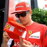 Kimi Räikkönen în padocul Silverstone - LaF1