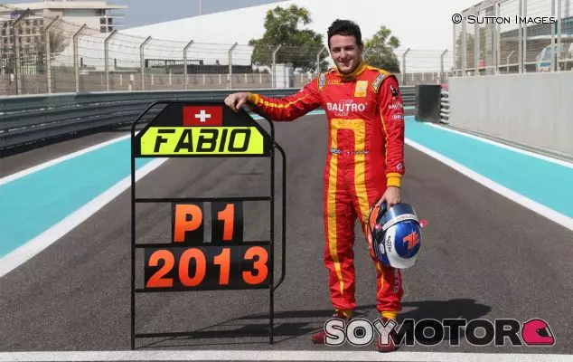 Fabio Leimer 2013 - LaF1 मा GP2 च्याम्पियन घोषित गरिएको थियो
