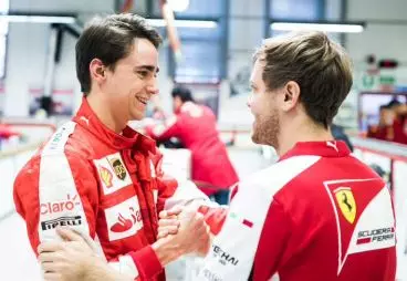 Vettel a Gutiérrez yn Maranello - LaF1.es