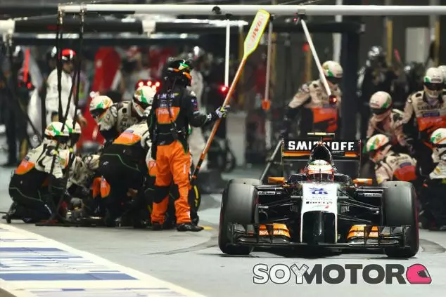 Sergio Pérez Singapur'da - LaF1