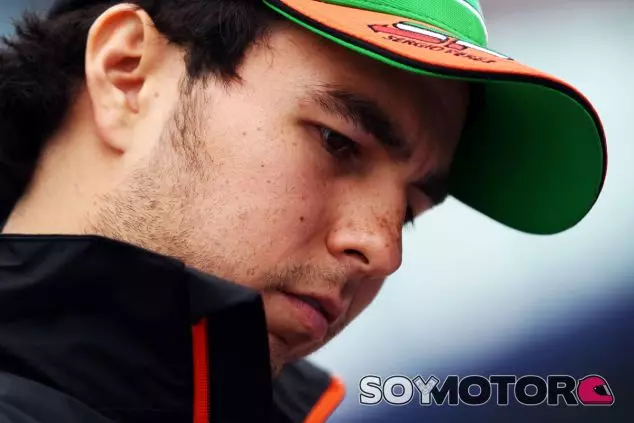 Sergio Perez in Silverstone - LaF1