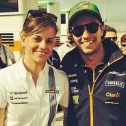 Sergio Pérez gyda Susie Wolff - LaF1