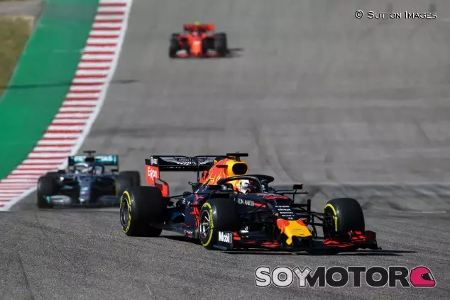 Verstappen 2019 Amerikanyň Birleşen Ştatlarynyň GP-sinde