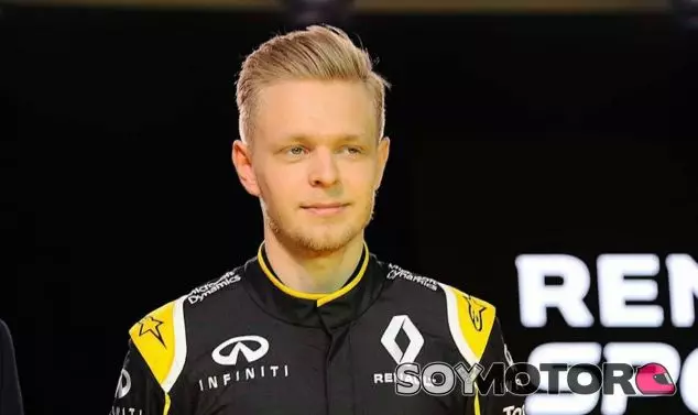 Magnussen, vid presentationen av Renault - LaF1