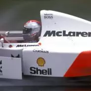 Michael Andretti in the McLaren MP4-8 at the 1993 European GP - LaF1