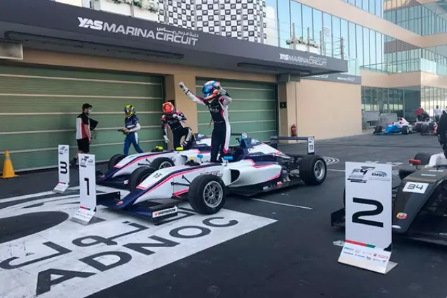 F4 United Arab Emirates: first victory for Pepe Martí