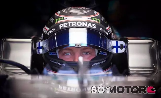 Silverstone - SoyMotor တွင် Mercedes ရိုက်ကူးသည့်နေ့တွင် Valtteri Bottas