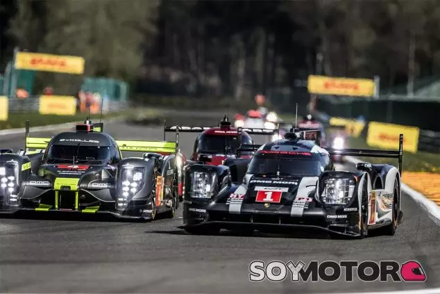 Porsche njupuk baris ngarep ing Spa; Toyota diukur nganggo Audi