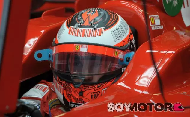 Kimi Räikkönen yn 'e Ferrari F2008 - LaF1