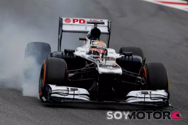 Pastor Maldonado la volanul lui FW35 - LaF1