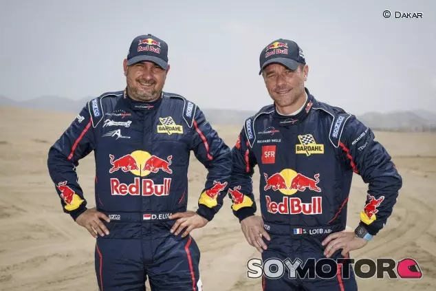 Daniel Elena thiab Sebastien Loeb