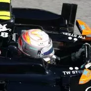 Daniel Juncadella vezeti a VJM07-et a Brit GP 1. szabadedzésén - LaF1.es