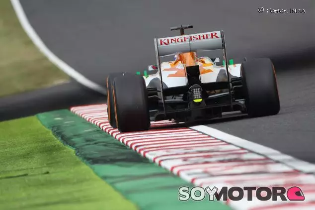 I-Force India emqhudelwaneni wokugcina we-Suzuka Grand Prix - LaF1