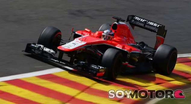 De Jules Bianchi beim belsche GP F1 2013 - LaF1