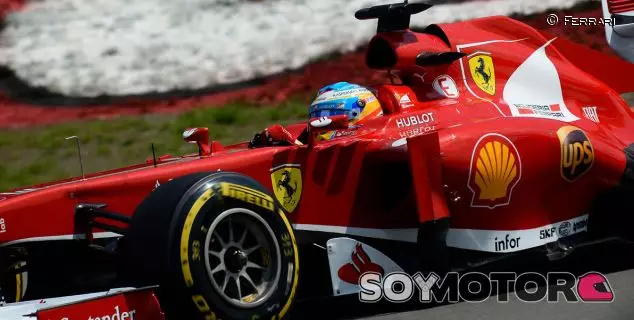 Fernando Alonso ระหว่าง German GP F1 2013