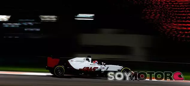 Grosjean tijdens de GP van Abu Dhabi - SoyMotor