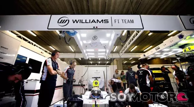 Box của đội Williams F1 tại Bỉ - LaF1