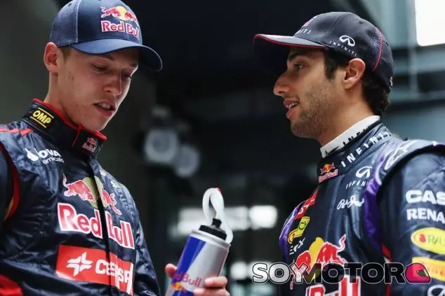 Daniil Kvyat et Daniel Ricciardo - LaF1