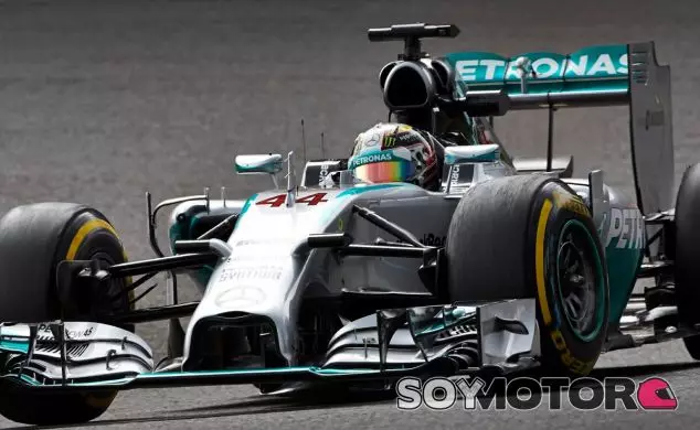 Lewis Hamilton en Belgio - LaF1