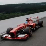 Fernando Alonso during Spa-Francorchamps qualifying