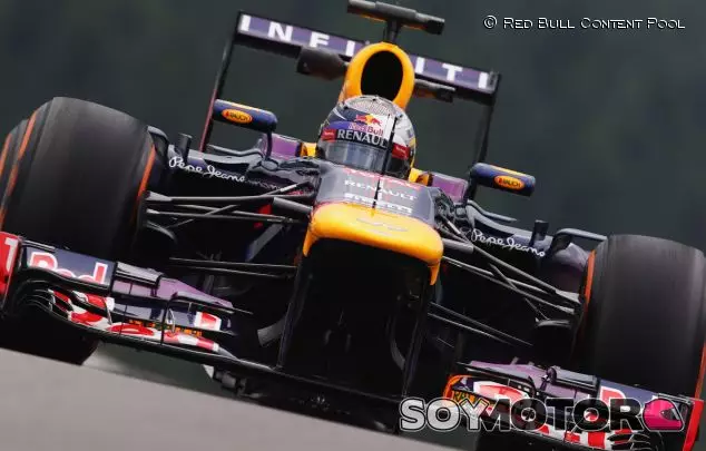 Sebastian Vettel på Spa-Francorchamps - LaF1