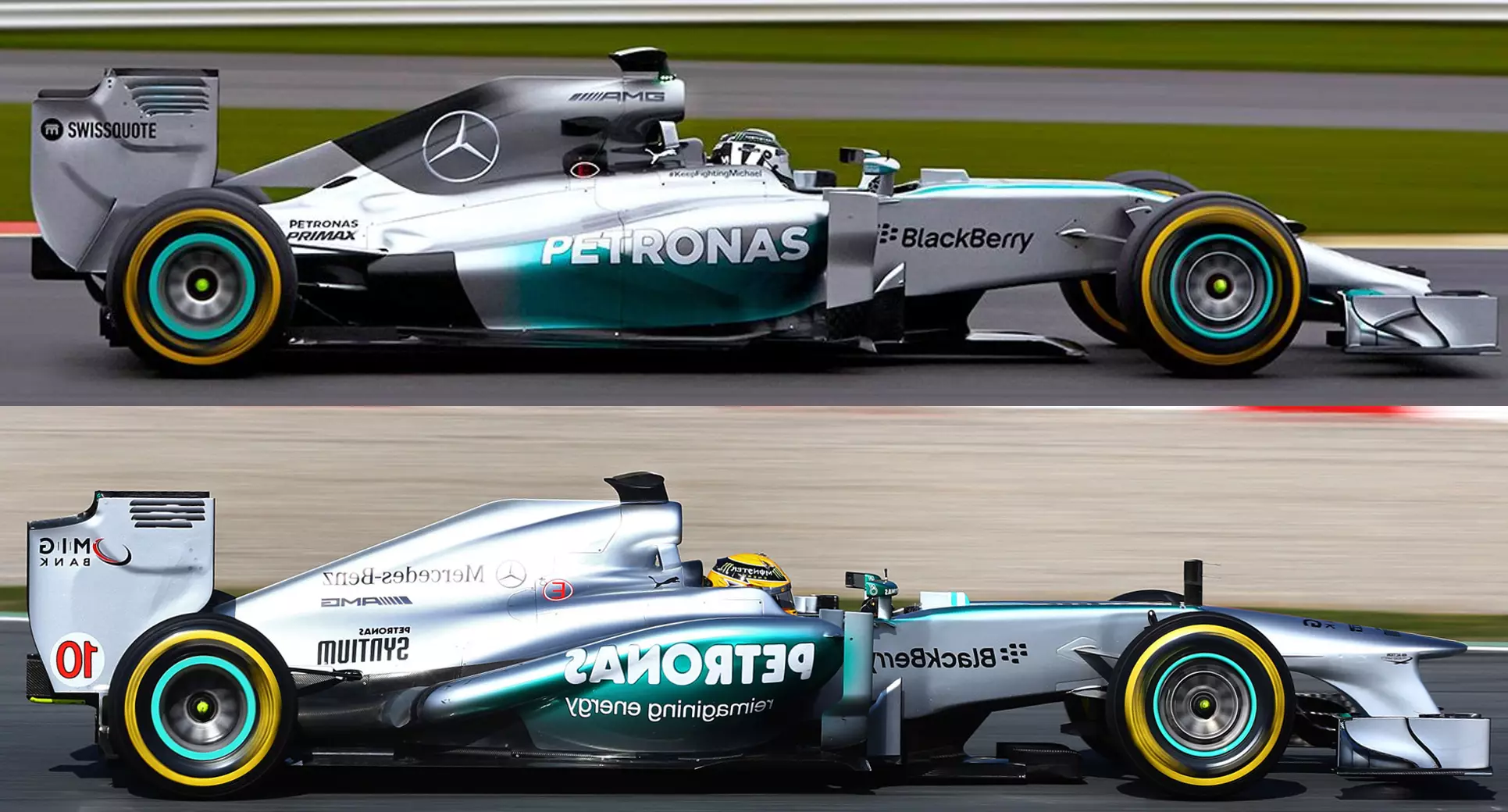 Comparação do W05 com o W04