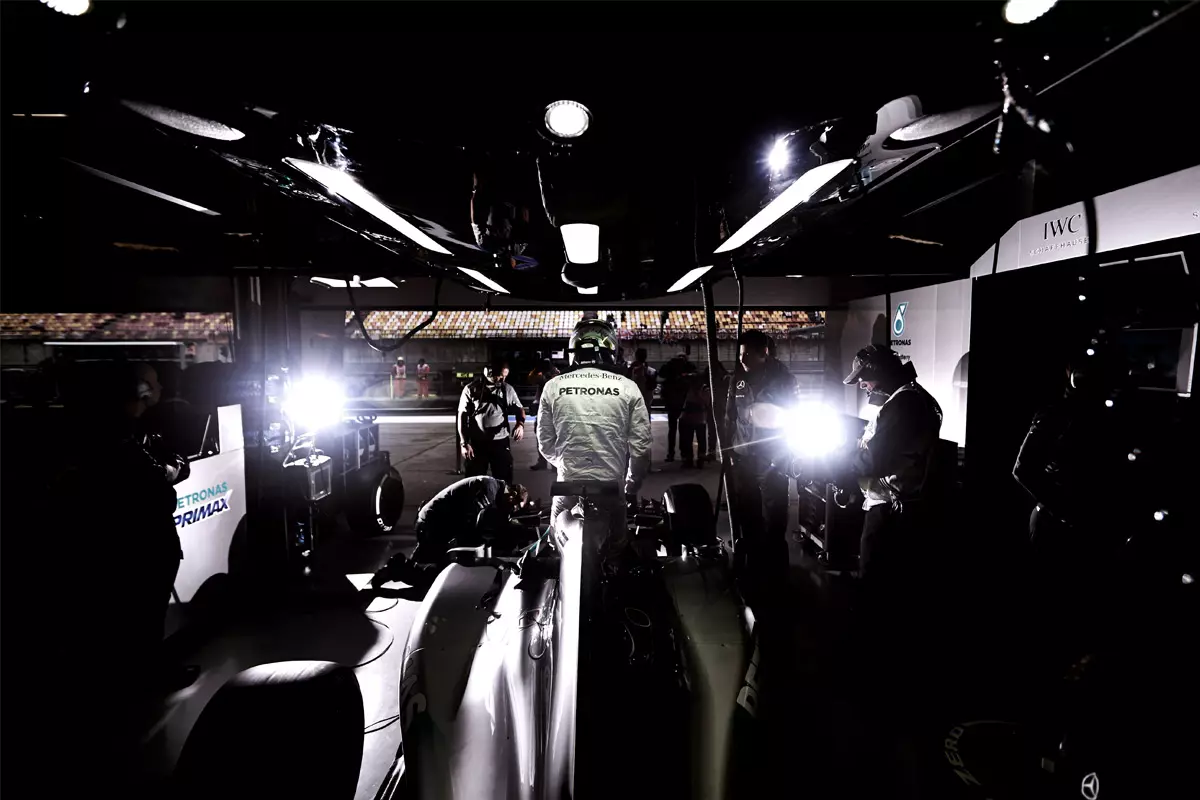 Mercedes at the Spanish GP F1 2014: Previous