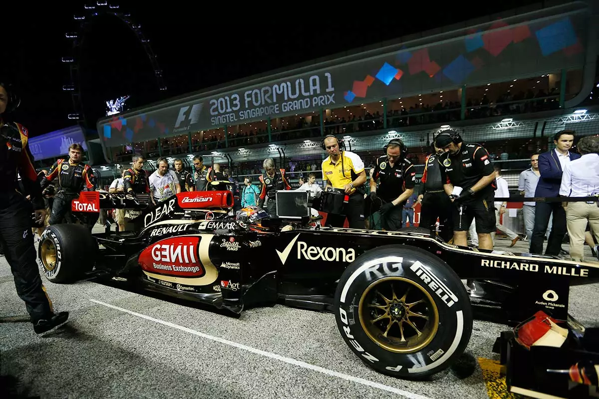 Lotus is better prepared than its rivals, according to Gerard Lopez