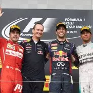 Podium Grand Prix Hongaria - LaF1